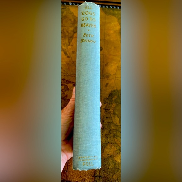None | Accents | Vintage 944 All Dogs Go To Heaven Book | Poshmark